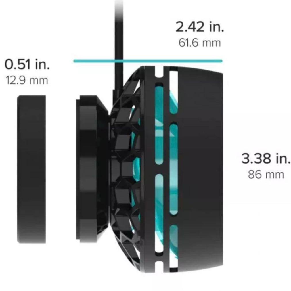 Aquaillumination Nero 7 Submersible Wave Pump 4000gph Raging Reef